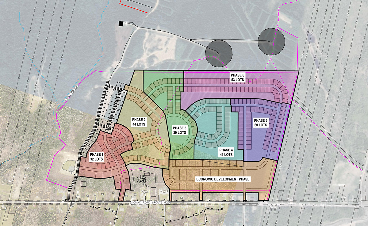 Conceptual Subdivision Layout and Walking Trail Network - Natoaganeg ...